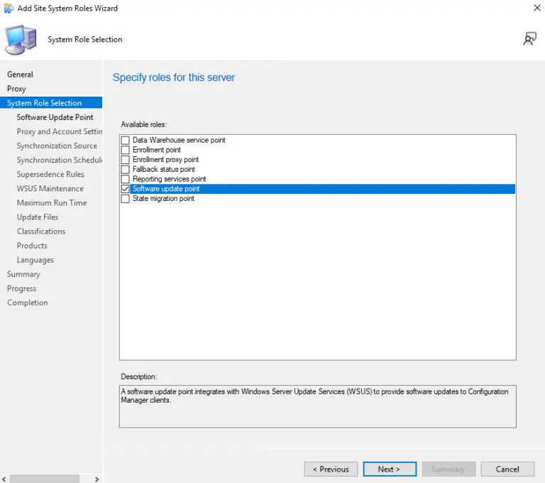 How To Install & Configure Software Update Point In SCCM