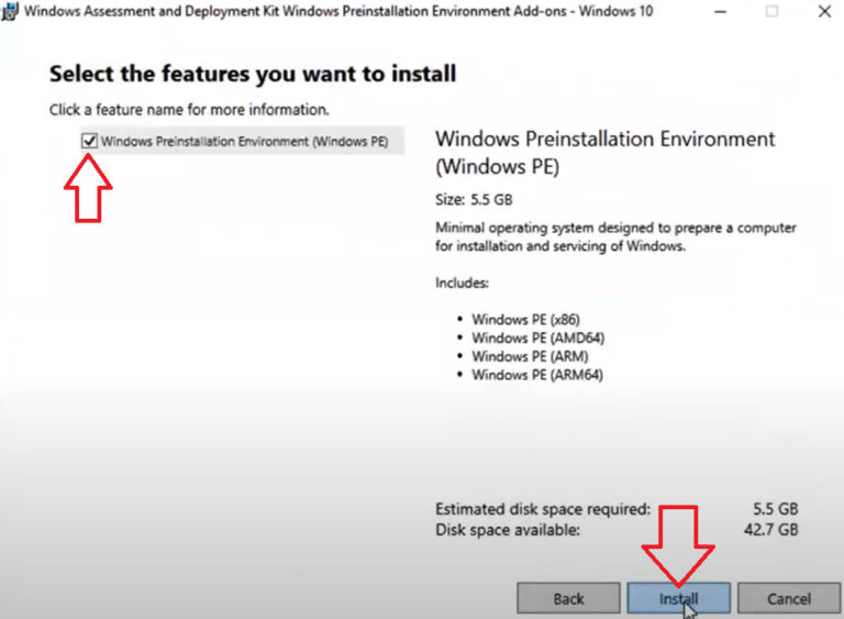 How To Install Microsoft Windows ADK On SCCM Server