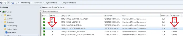 Device Collection In SCCM Stuck Showing Loading