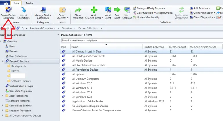 How To Create A Sccm Device Collection Based On Os